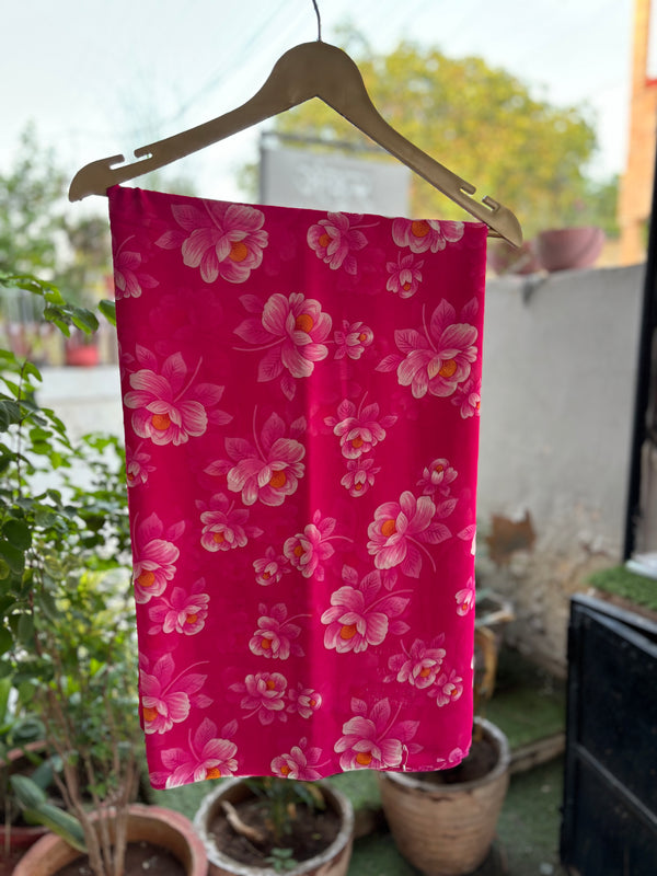 Pink gulabi Latika Saree – ANKUR