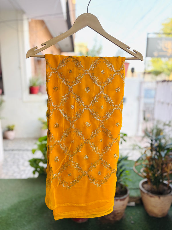 Gold Yellow Single Shade Yamini – ANKUR